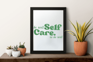 Mental Health Self Care · Creative Fabrica