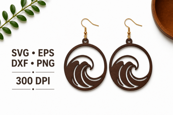 Teacher Earrings SVG Laser Cut File · Creative Fabrica