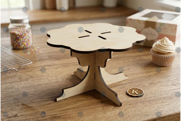 Laser Cut Cake Stand SVG Bundle · Creative Fabrica