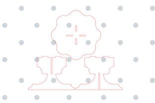 Laser Cut Cake Stand SVG Bundle · Creative Fabrica