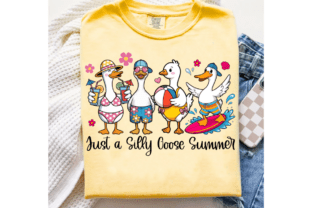 Silly Goose Summer PNG,Trendy Summer Png Graphic by Bee.design ...