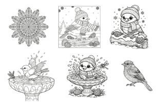 Birds Fantasy Decorative Clipart Bundle Graphic by DESIGN POWER ...