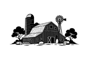 Farm Scene Design Bundle Graphic by GFX_Aman · Creative Fabrica