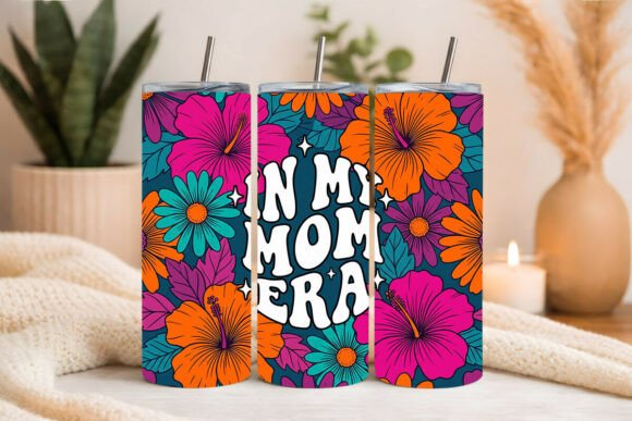 Red Rose & Vibrant Floral Tumbler Wrap Graphic by KDP AMAZING ...