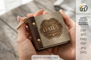Wooden Mini Notepads Bundle Laser Cut · Creative Fabrica