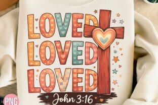 Christian Cross Loved John 316 Cross PNG Graphic by Frogi Prints ...