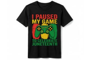 Gamer Juneteenth Celebration T-shirt Graphic by TeesDesign · Creative ...