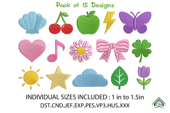 Shapes Embroidery Designs (2026) - 1644+ Free & Premium Embroidery ...