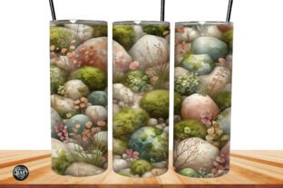Mossy Stones Sublimation Tumbler Wraps Graphic by LazyCraftlab ...