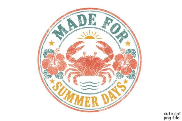 Vintage Summer Fruit Quotes PNG Graphic by Cute Cat · Creative Fabrica
