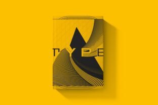 Editable Optical Typography Poster Set Graphic by bossofillustrator011 ...
