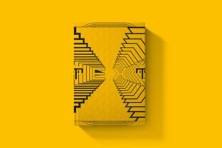 Editable Optical Typography Poster Set Graphic by bossofillustrator011 ...