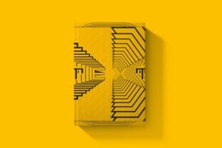 Editable Optical Typography Poster Set Graphic by bossofillustrator011 ...