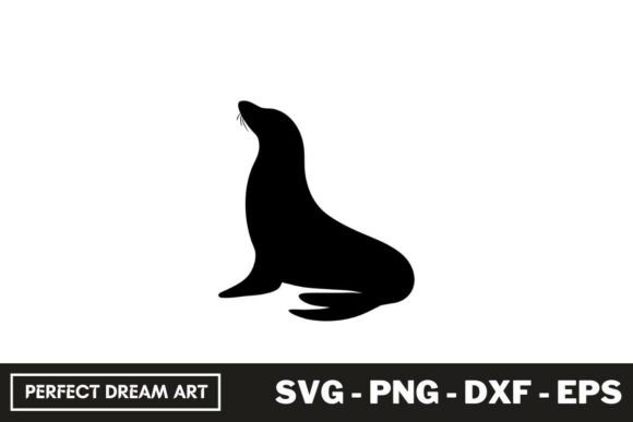 Seal Silhouette SVG Graphic by PerfectDreamArt · Creative Fabrica