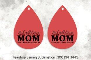 Mom Floral PNG Sublimation Design Graphic by Digital Goodies · Creative ...