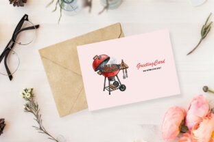 Barbecue Grill Cooking Meat Clipart Graphic by designcrafts · Creative ...