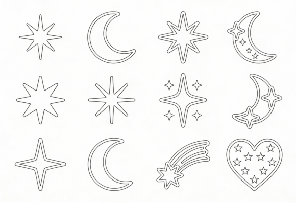Sun and Moon SVG Celestial Boho Design Graphic by mhrana730 · Creative ...