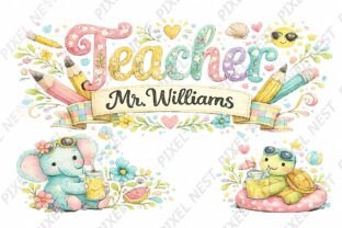 Teacher Appreciation Png Bundle Graphic by Pixel Nest · Creative Fabrica