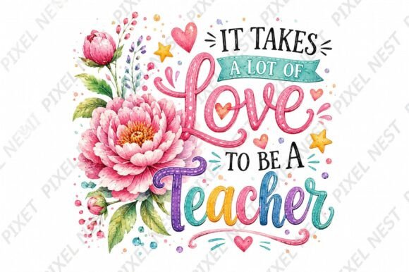 26 Teacher Appreciation Png Bundle Designs & Graphics