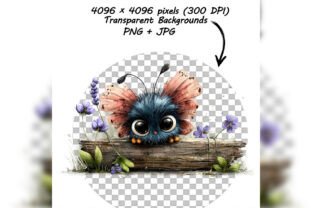 Whimsical Watercolor Peeking Animals Fen Graphic by One-touch ...