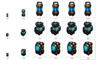 Cyberpunk Energy Cells – 40 Game UI Icon Graphic by steblevvn5 ...