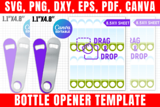 Bottle Opener Template SVG Graphic by freshzone228 · Creative Fabrica