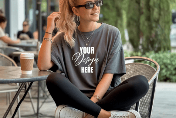 Comfort Colors 6014 Long Sleeve T-Shirt Graphic by Mockups Verse Pro ...