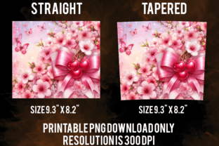 FloralSakura Cherry Blossom Bow Tumbler Graphic by Meow CREATIONS ...