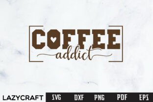 COQUETTE COFFEE ADDICT PNG SVG, RETRO Graphic by LazyCraft · Creative ...