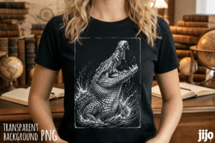Crocodile Alligator Reptile Wildlife PNG Graphic by jijopero · Creative ...