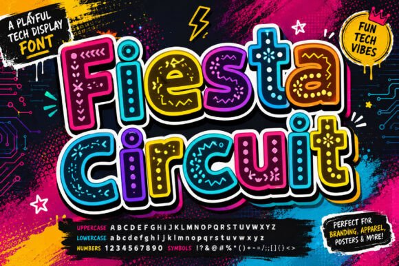 1 Fiesta Circuit Designs & Graphics