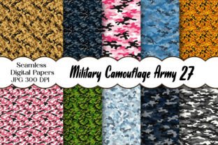 Military Camouflage Army Digital Papers Graphic by Designstock ...