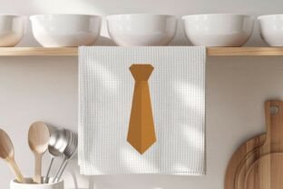 Necktie Embroidery Pattern DST PES File · Creative Fabrica