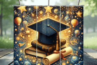 Celestial Star Graduation Books Tumbler Graphic by MAMA BEAR STORE ...