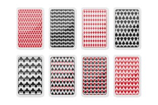 Playing Cards Back Design Set Graphic by Mariia Petrova · Creative Fabrica
