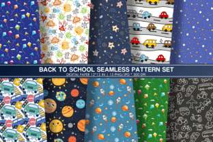 Back to School Digital Paper Classroom Graphic by cinthyajuin ...
