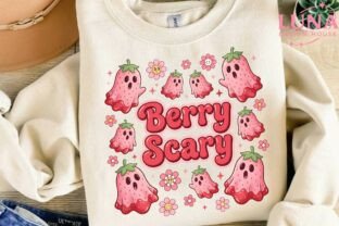 Berry Scary Strawberry Ghost PNG Graphic by LunaDesignHouse · Creative ...