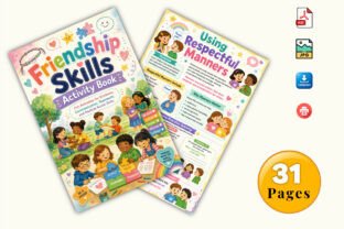 Friendship Skills Activity Book Graphic by KDPLab · Creative Fabrica