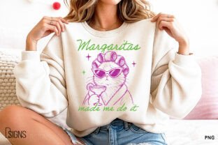 Sarcastic Summer Funny Cat Margaritas Graphic by DSIGNS · Creative Fabrica