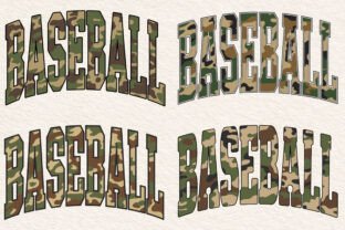 Baseball Camo Print Sublimation PNG Graphic by SvgModes · Creative Fabrica