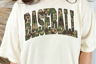 Baseball Camo Print Sublimation PNG Graphic by SvgModes · Creative Fabrica