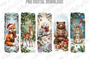 Christmas Animals Brushstroke PNGchristm Graphic by ArtbyCrystalJennings · Creative Fabrica