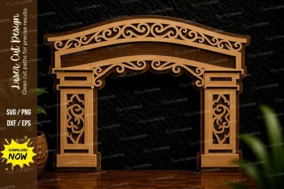 2 Laser Cut Pillar Svg Designs & Graphics