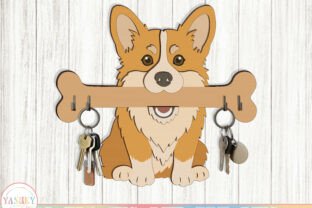 Dog Key Holder Laser Cut File SVG Bundle · Creative Fabrica