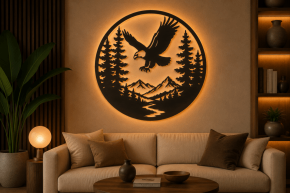 14 Rustic Eagle Decor Svg Designs & Graphics
