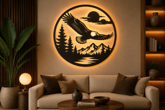 14 Rustic Eagle Decor Svg Designs & Graphics