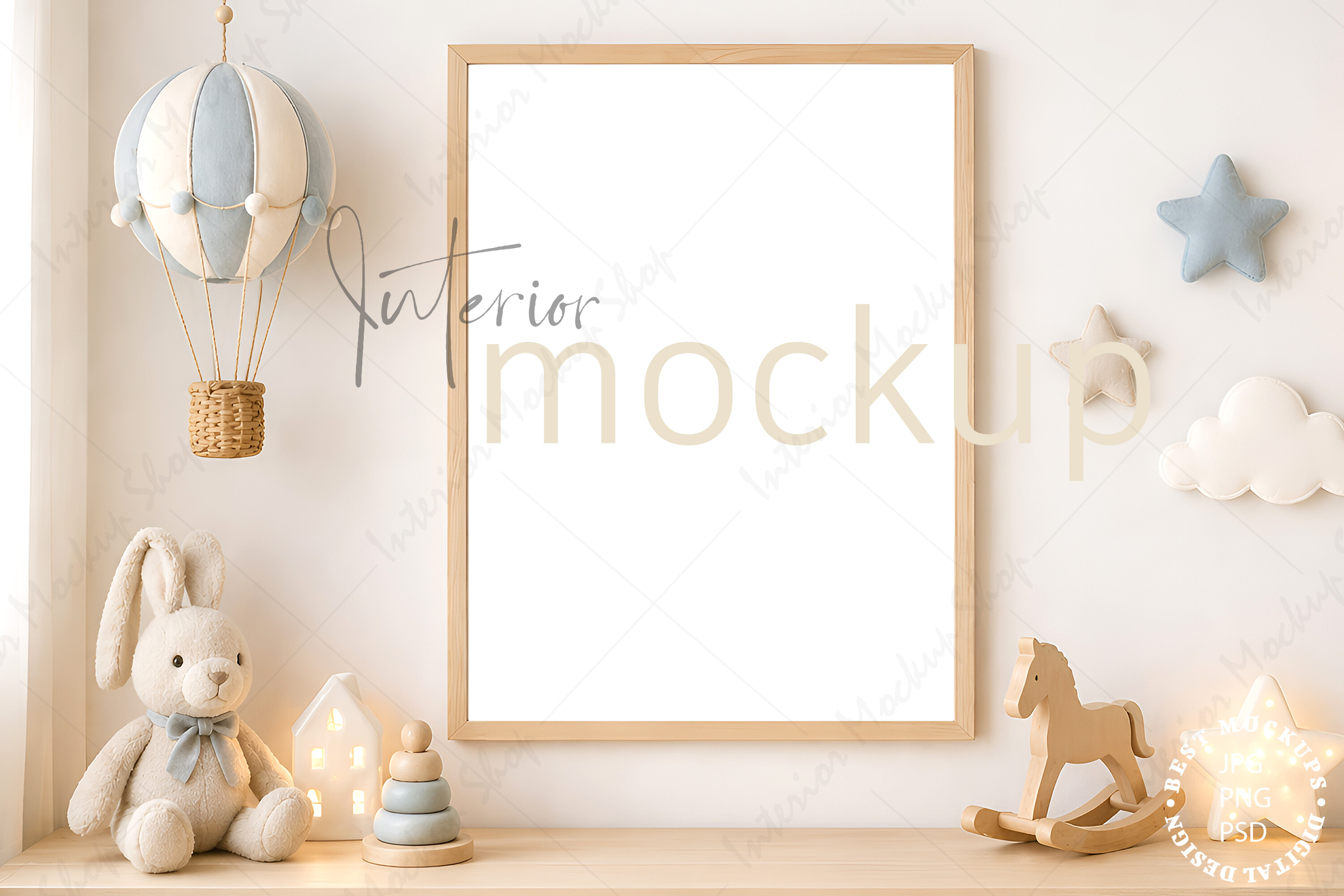 Frame Mockup Kids Graphic by Mockups Shop · Creative Fabrica