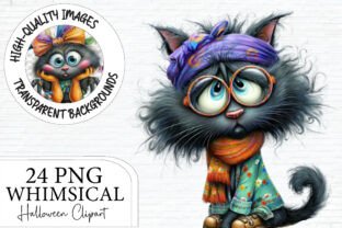 Whimsical Halloween Clipart Graphic by Artoya · Creative Fabrica