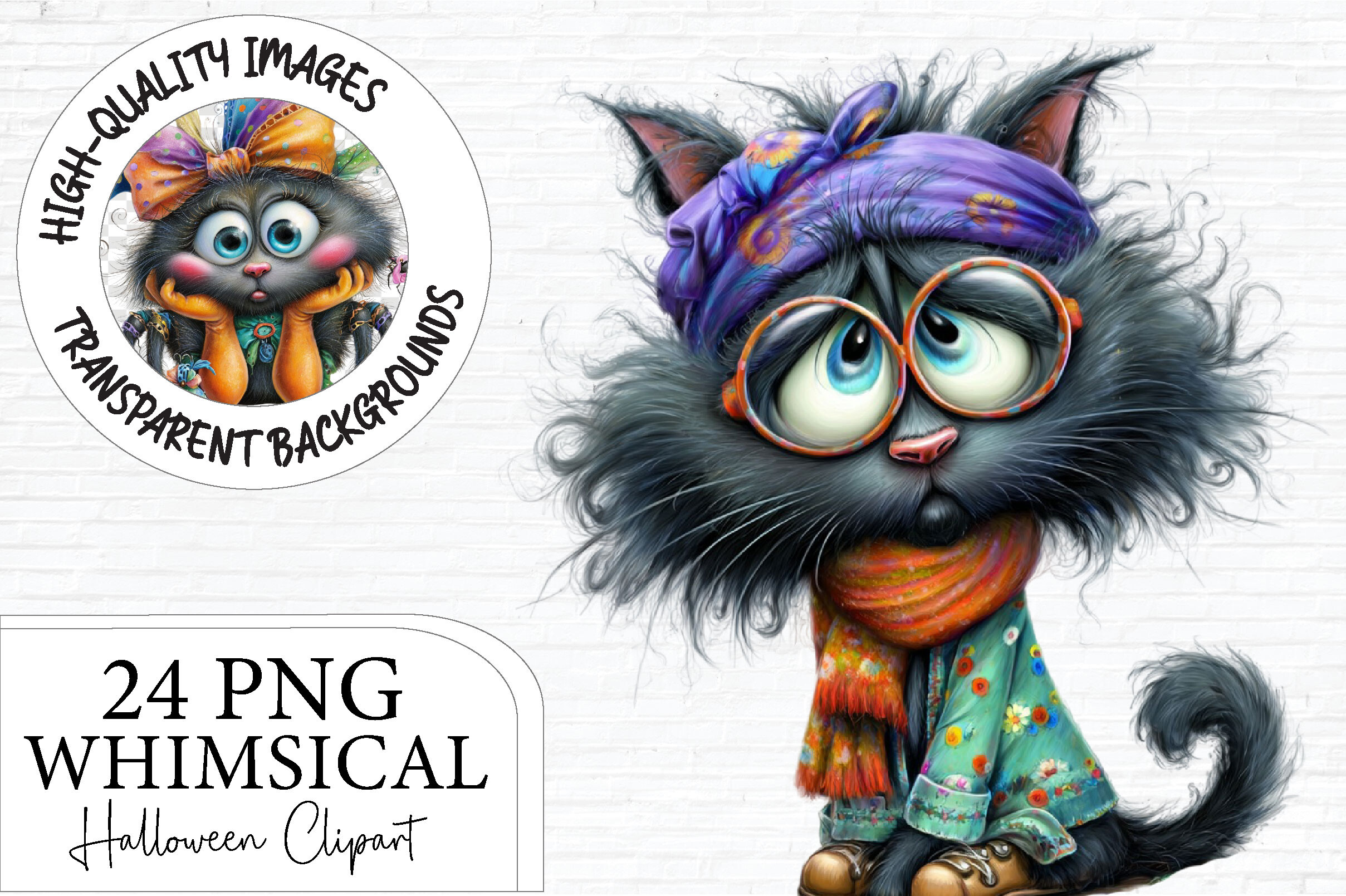 Whimsical Halloween Clipart Graphic by Artoya · Creative Fabrica