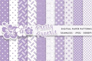 10 Digital Paper Backgrounds Gráfico por Pretty Paperie · Creative Fabrica